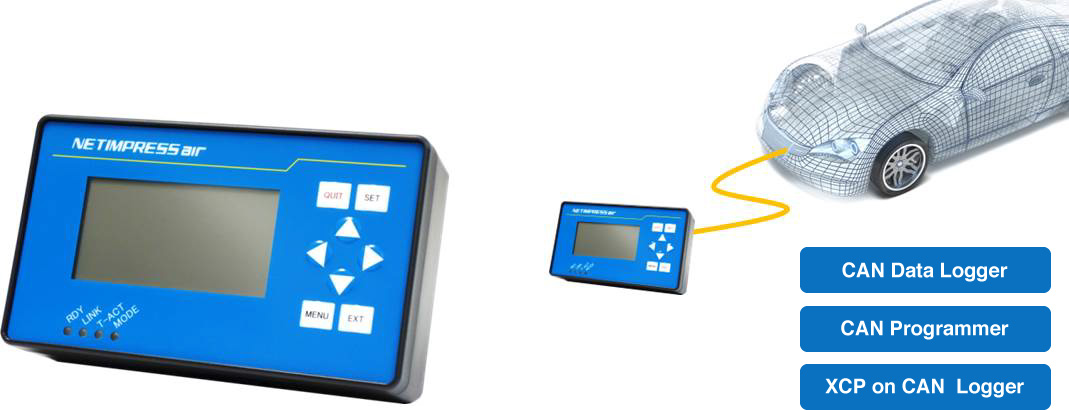 NETIMPRESS air | Flash Microcomputer Programmer | DTS INSIGHT